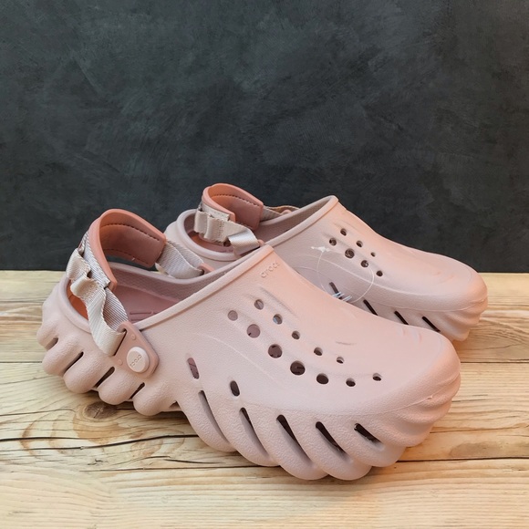 CROCS | Shoes | Crocs Echo Clog Pink Clay | Poshmark